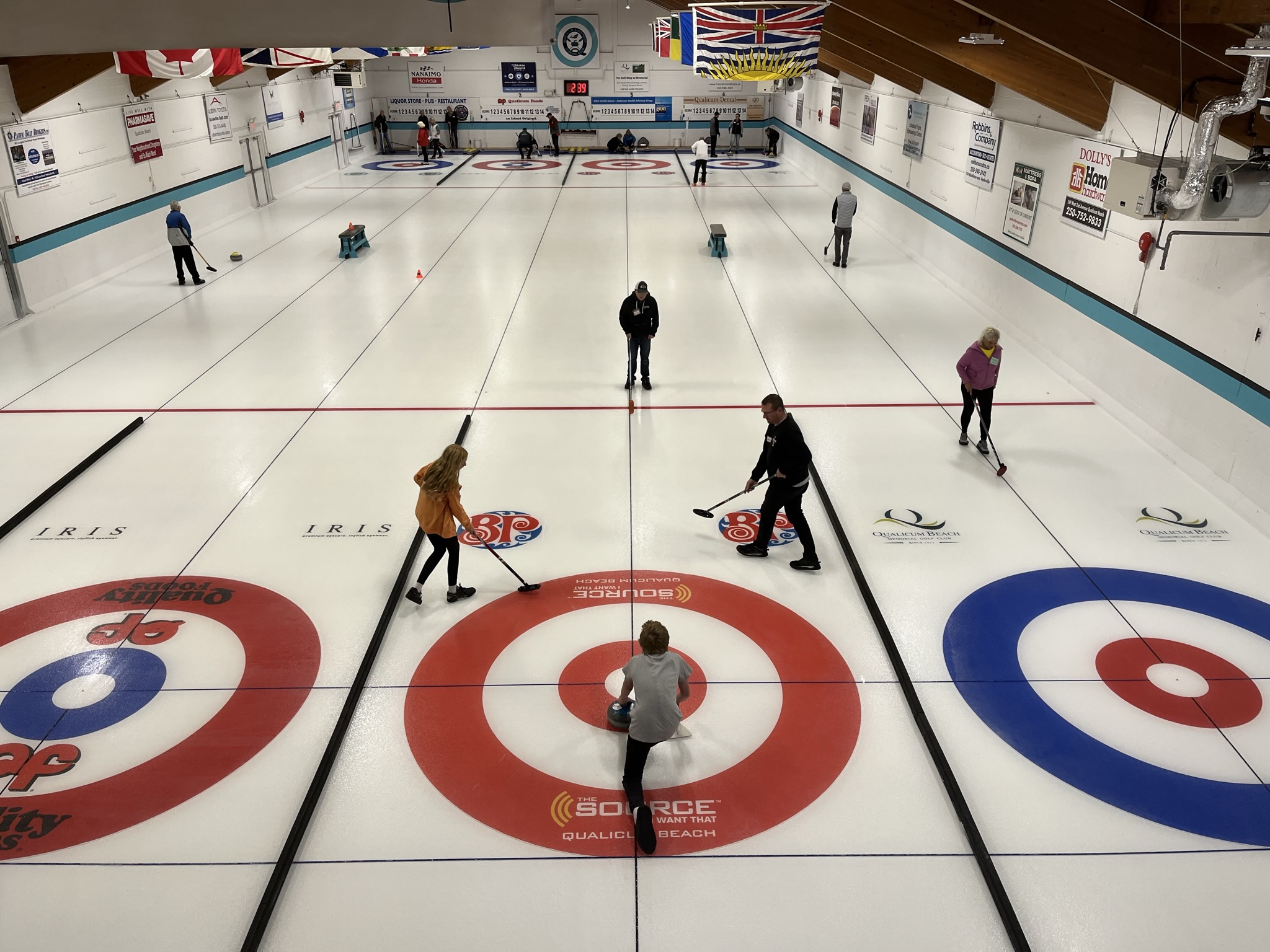 Practice Ice – Qualicum Curling Centre